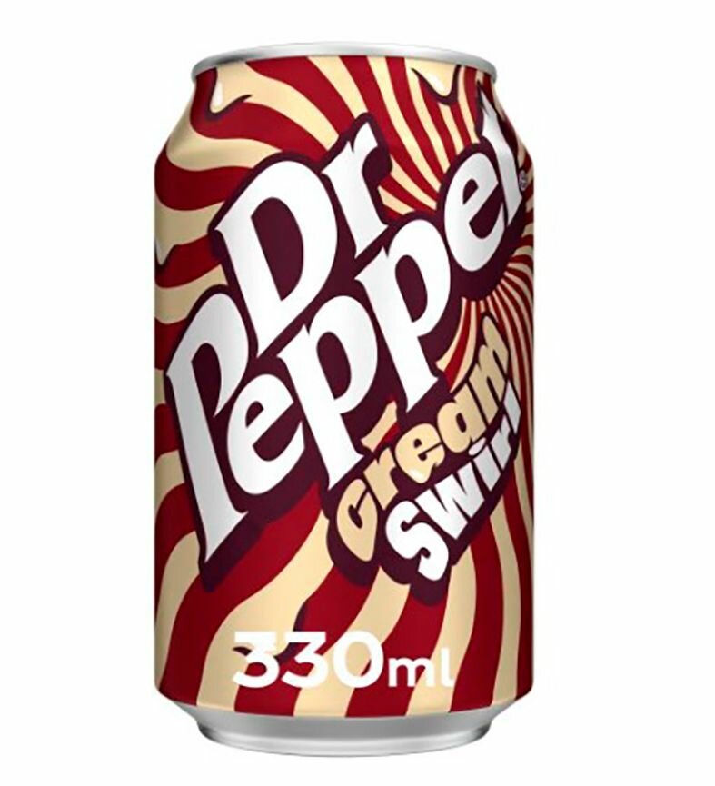 Газированный напиток Dr. Pepper Cream Swirl 330 мл