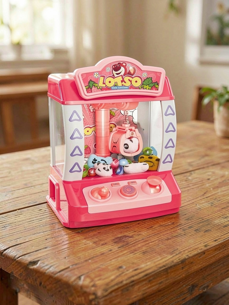 Игровой автомат по вытягиванию игрушек, музыка, свет, 30*20*19 см, Лотсо