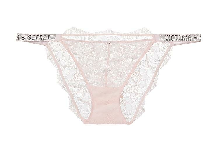 Трусики-стринги женские Victoria's Secret, розовые, L EU