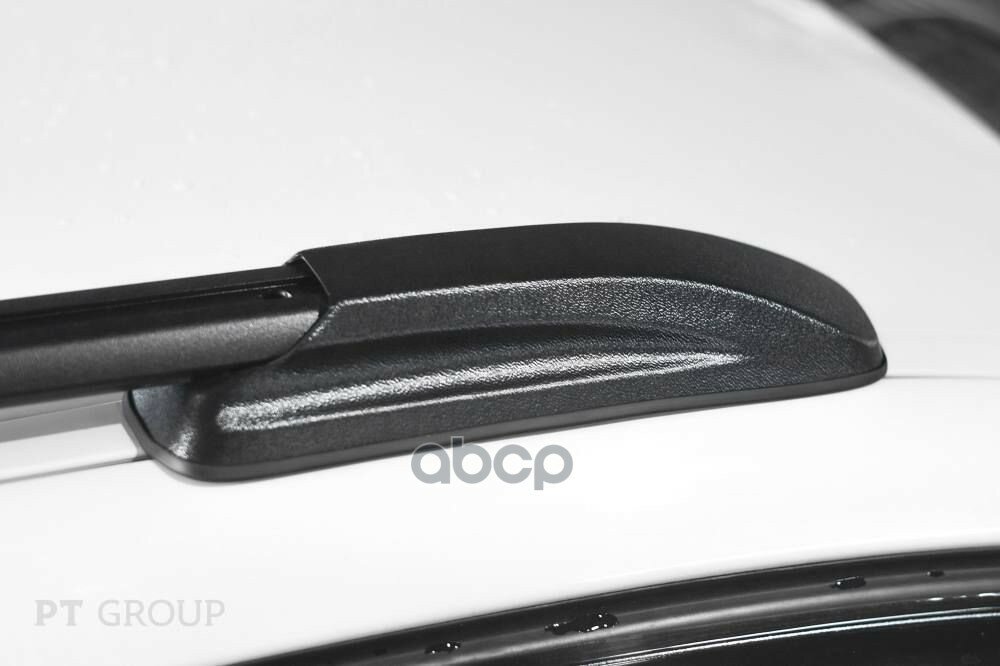 Рейлинги на Renault Kaptur 2016-2022 (расцветка - черный муар) PT Group арт. 07040802