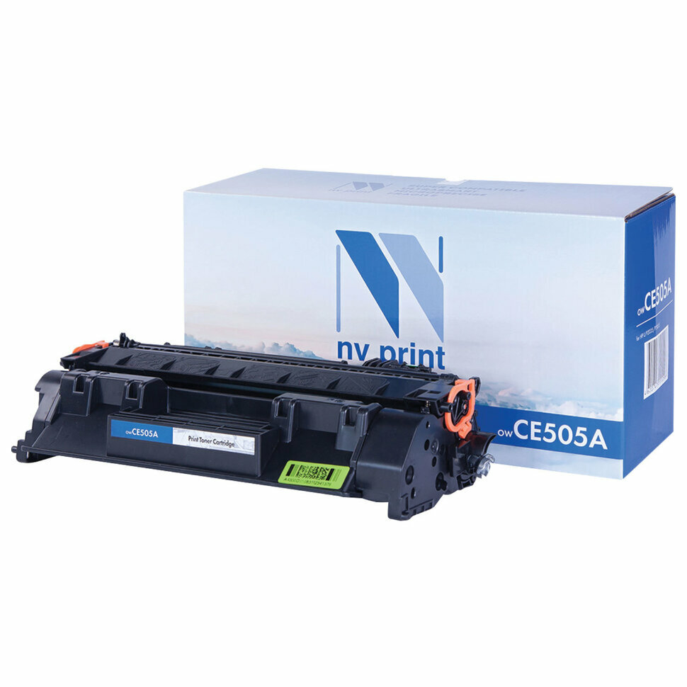 Картридж лазерный NV PRINT (NV-CE505A) для HP LaserJet P2035/P2055 и другие, ресурс 2300 стр, 361743