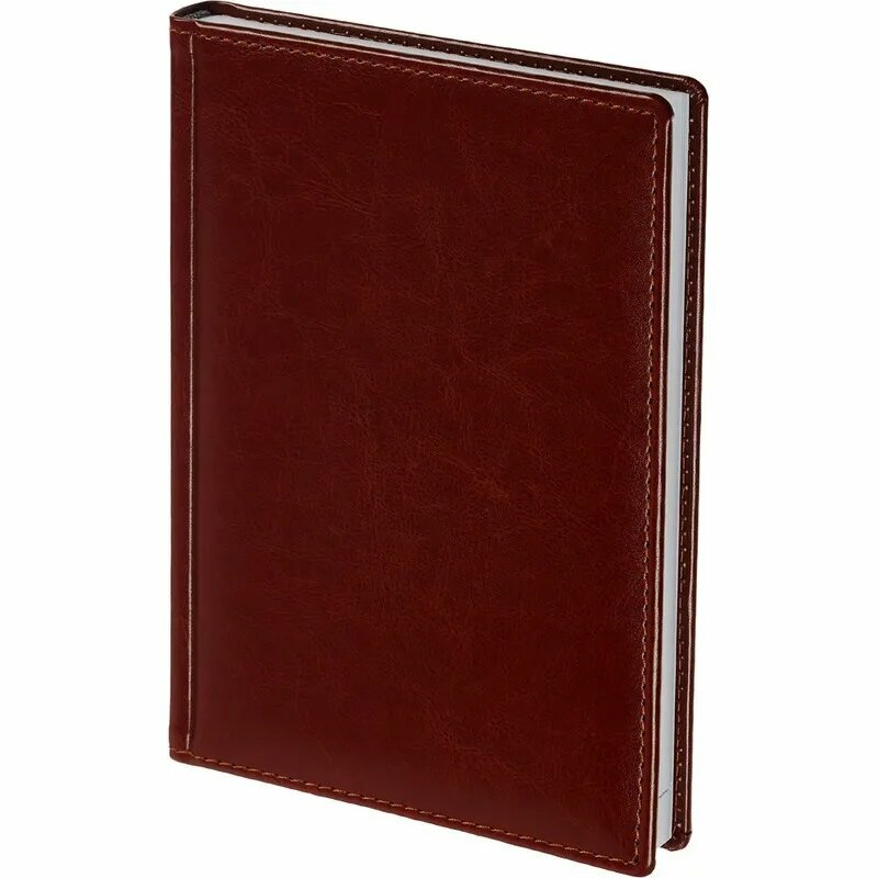 Ежедневник недатированный коричн, А5, 148x218, 352стр, Agenda, 993722