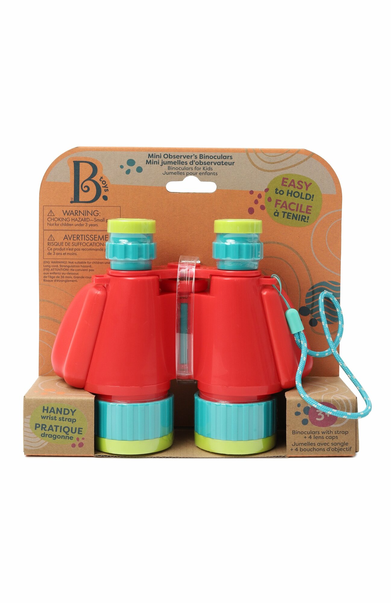 Сюжетно-ролевая игрушка B.Toys - Детский бинокль Mini Observer, 3+ лет. - Би. Тойс BX2197Z