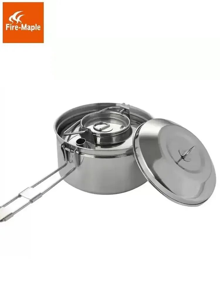 Fire Maple Antarcti 1 л Нержавеющая сталь кастрюля + 1 л Нержавеющая сталь чайник