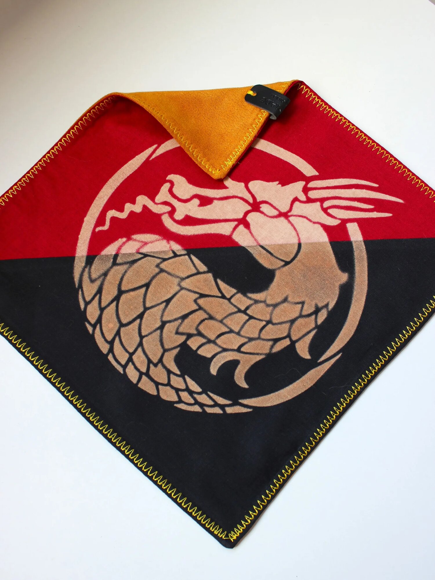 Платок для ножа Хэнк EDC "Китайский Дракон" "Chinese Dragon"