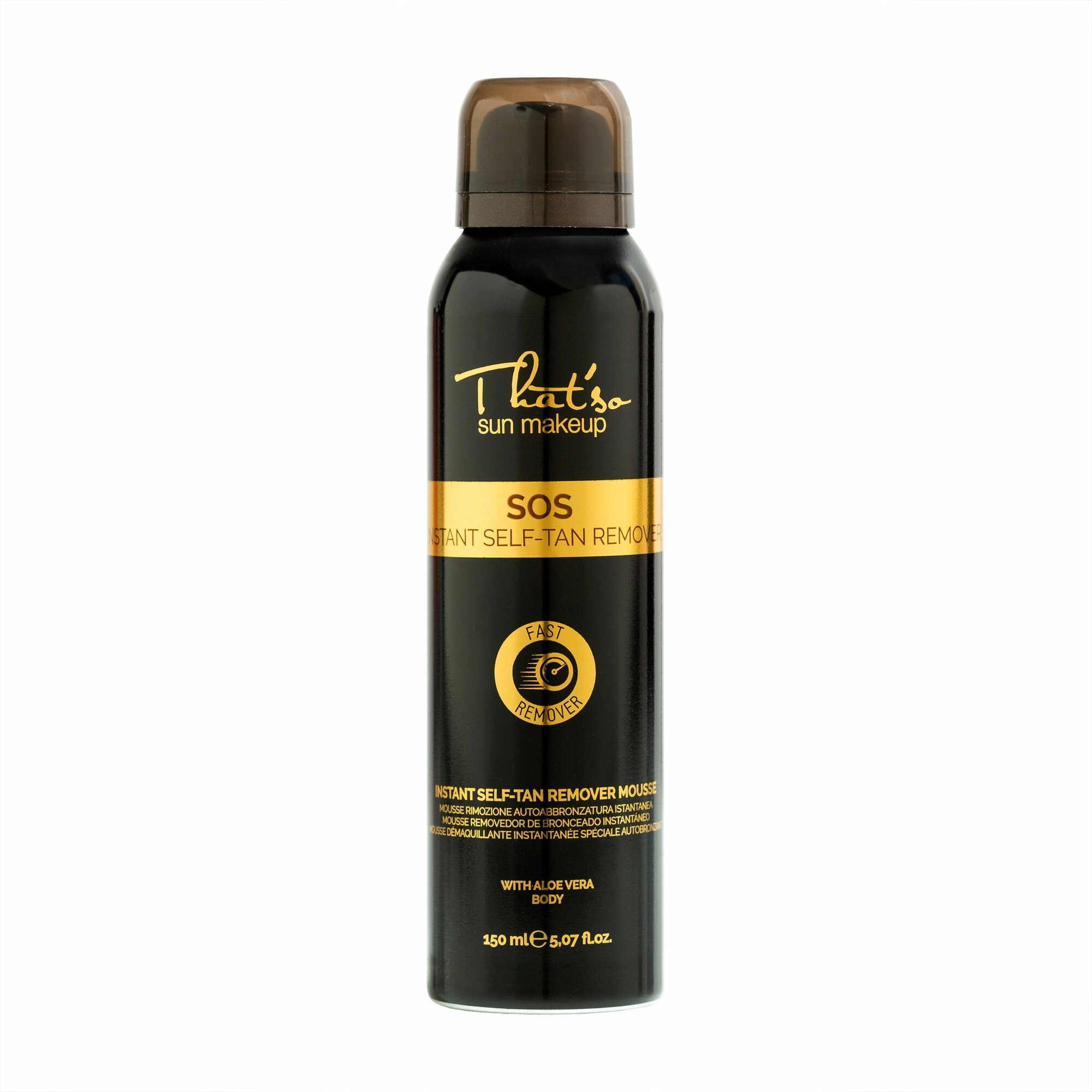 Мусс для мгновенного удаления автозагара SOS/ That'so SOS INSTANT SELF-TAN REMOVER MOUSSE