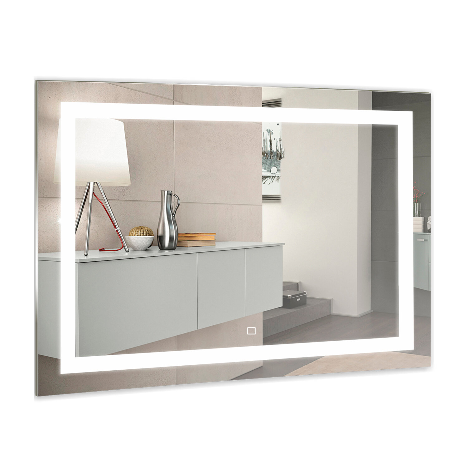 Зеркало Mixline Ливия 80x100 4620001989126 с подсветкой