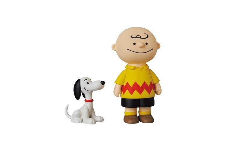 Фигурка унисекс Medicom Toy UDF Peanuts Series 12 - Snoopy and Charlie Brown, 50's Yellow