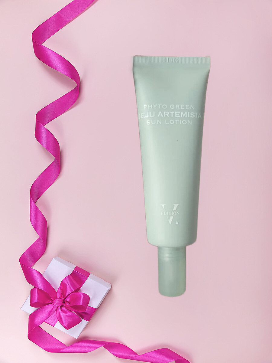 Dr. Pepti Солнцезащитный крем лосьон для лица и тела SPF50+ PA++++ V. Edition Phyto Green Sun Lotion, 50 мл