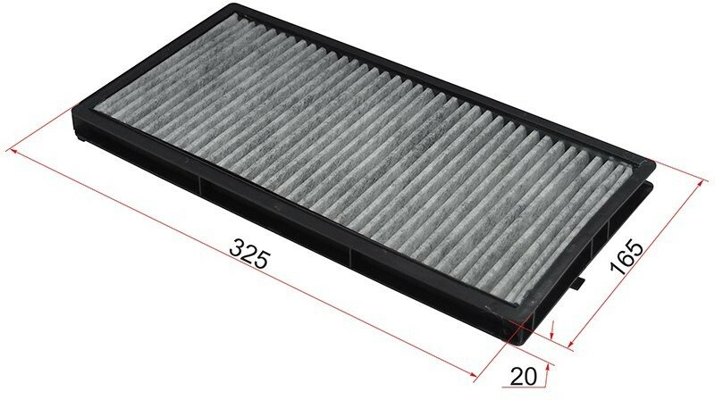 Фильтр салонный SAT ST-64311390870 BMW 5-Series 88-96, 7-Series 86-94