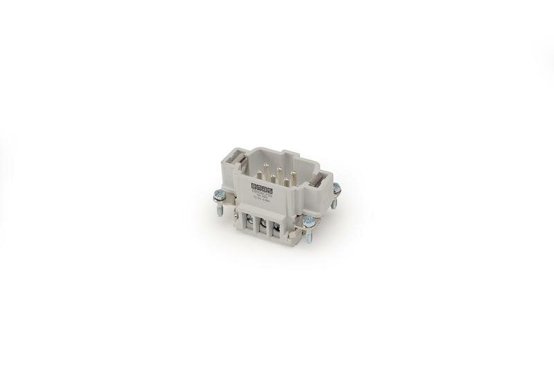 Штепсель 6п 16А EMAS EB006CF00