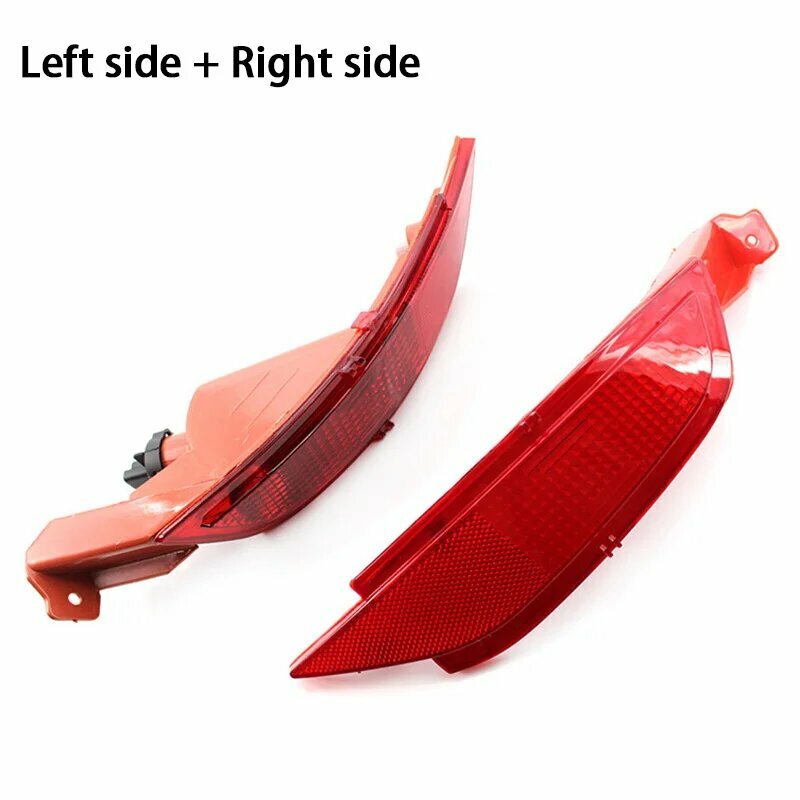 Отражатели заднего бампера Ford Fiesta Mk6/Mk7 2009-2015, Red 1pair