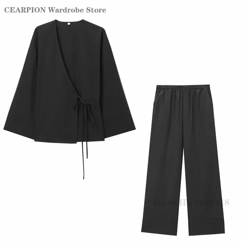 Женский костюм Тан CEARPION из полиэстера и хлопка Черный, L, Black Suit