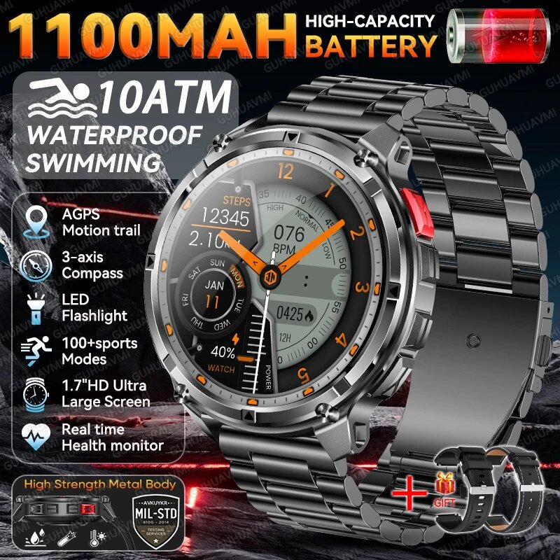 Умные часы T-Rex 3 Pro Black Steel 2A