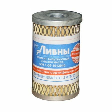 Масляный фильтр 601-1-19-1012040 Ливны