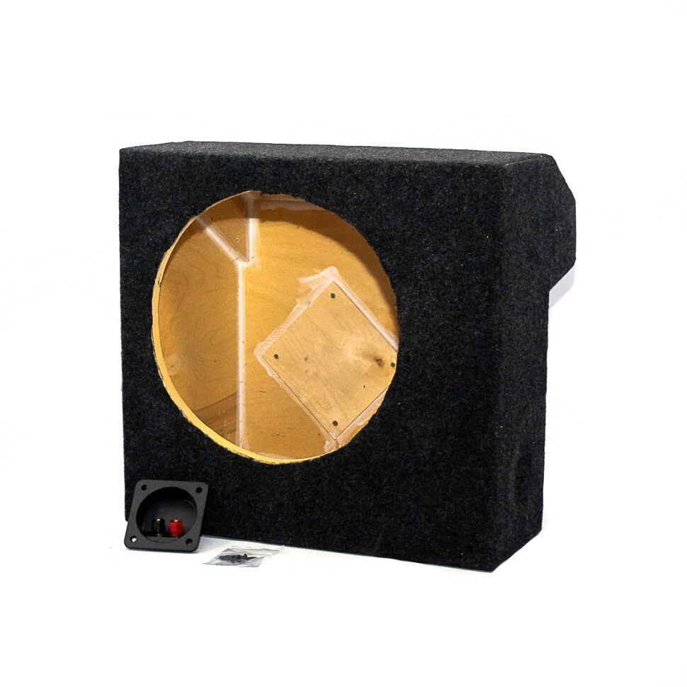Короб для сабвуфера 12"(30см) ВАЗ 2131, NIVA 4X4 URBAN/Нива 4х4 Урбан (5 дверей) (в левое крыло, 30 л)