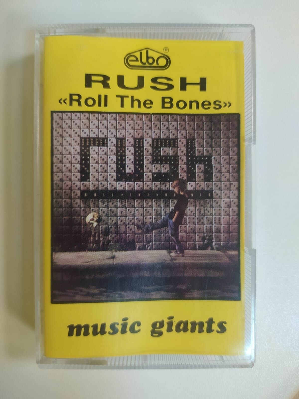 Аудиокассета MC Rush - Roll The Bones (Польша 1991г.) (Bootleg)