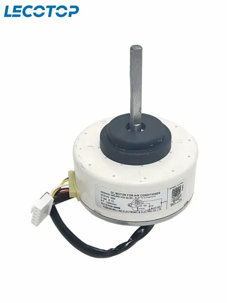 Новый двигатель вентилятора постоянного тока внутреннего блока WZDK30-38G RD-310-30-8T для запасных частей кондиционера Midea