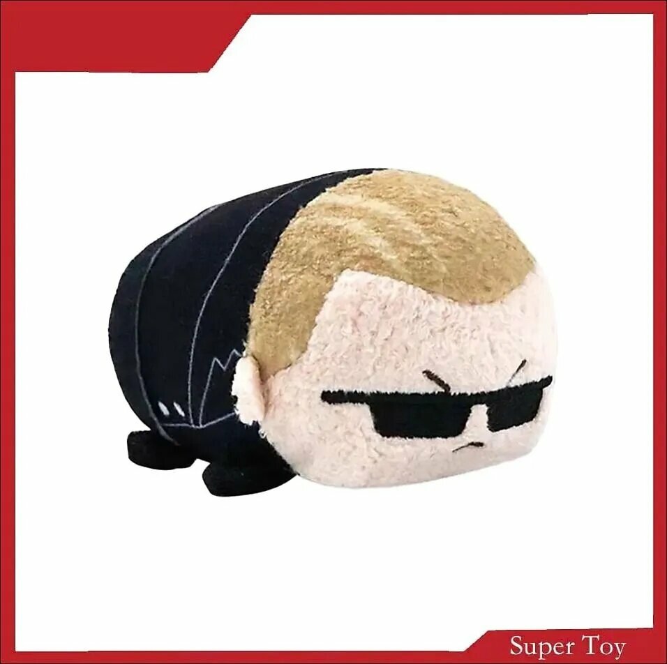 Мягкие игрушки Capcom Store Resident Evil Albert Wesker/Альберт Вескер Lying-down Plush Toy 10cm