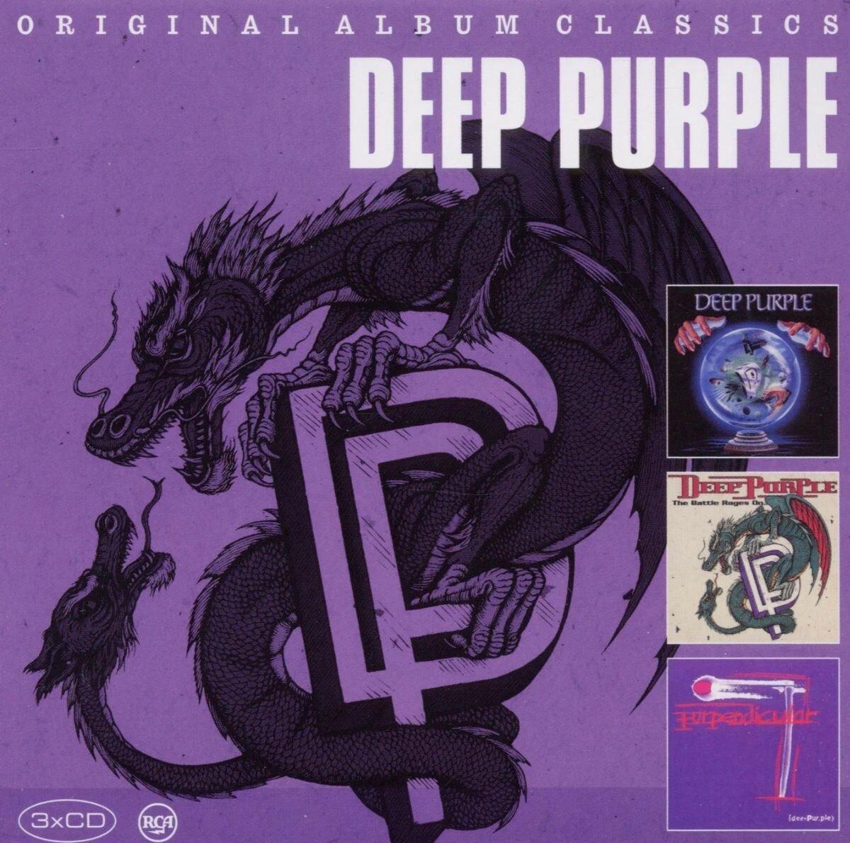 Deep Purple: Original Album Classics (3CD), 2011, Sony, Диск Музыкальный