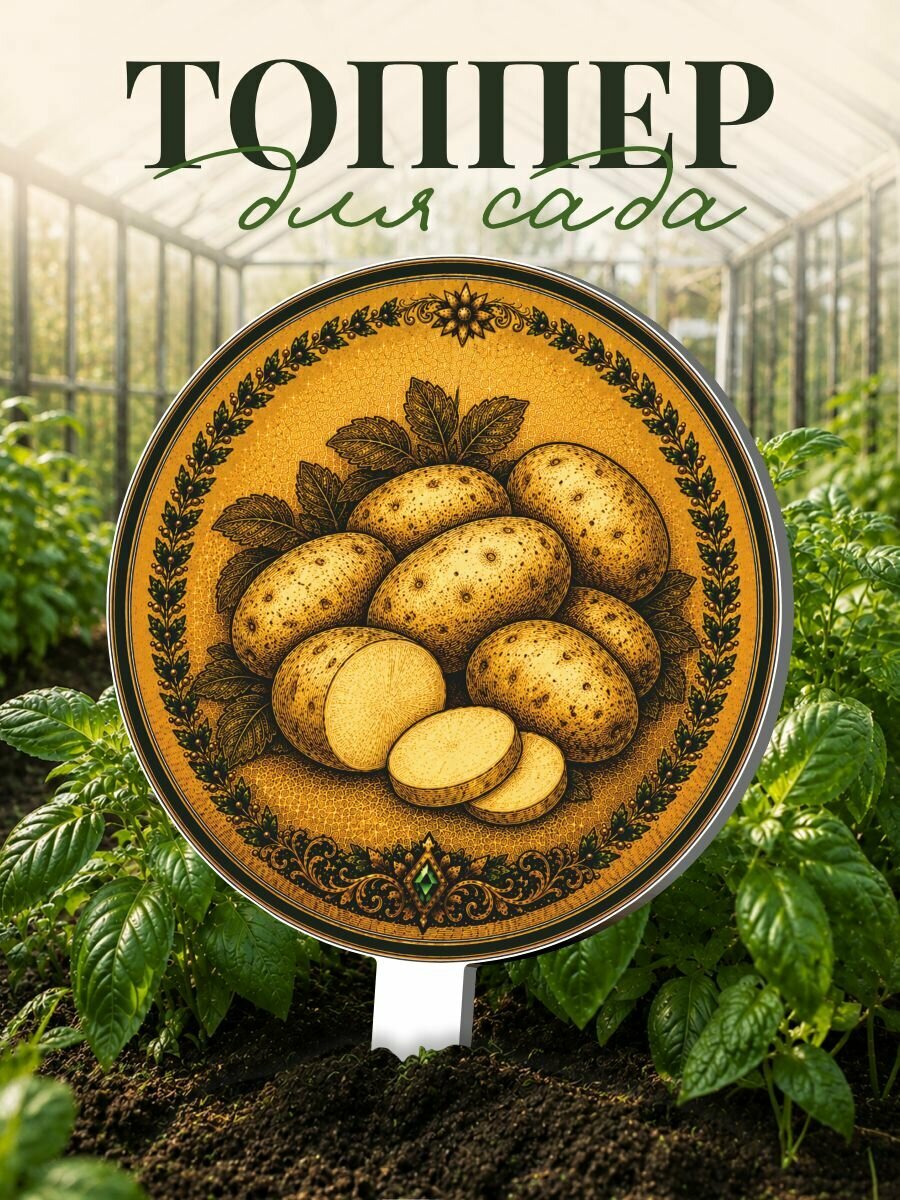 Фигурки для сада Картошка - Овощ