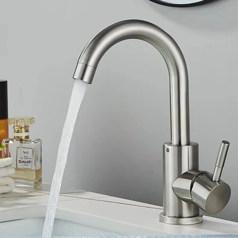 Смеситель для раковины Brushed Nickel A