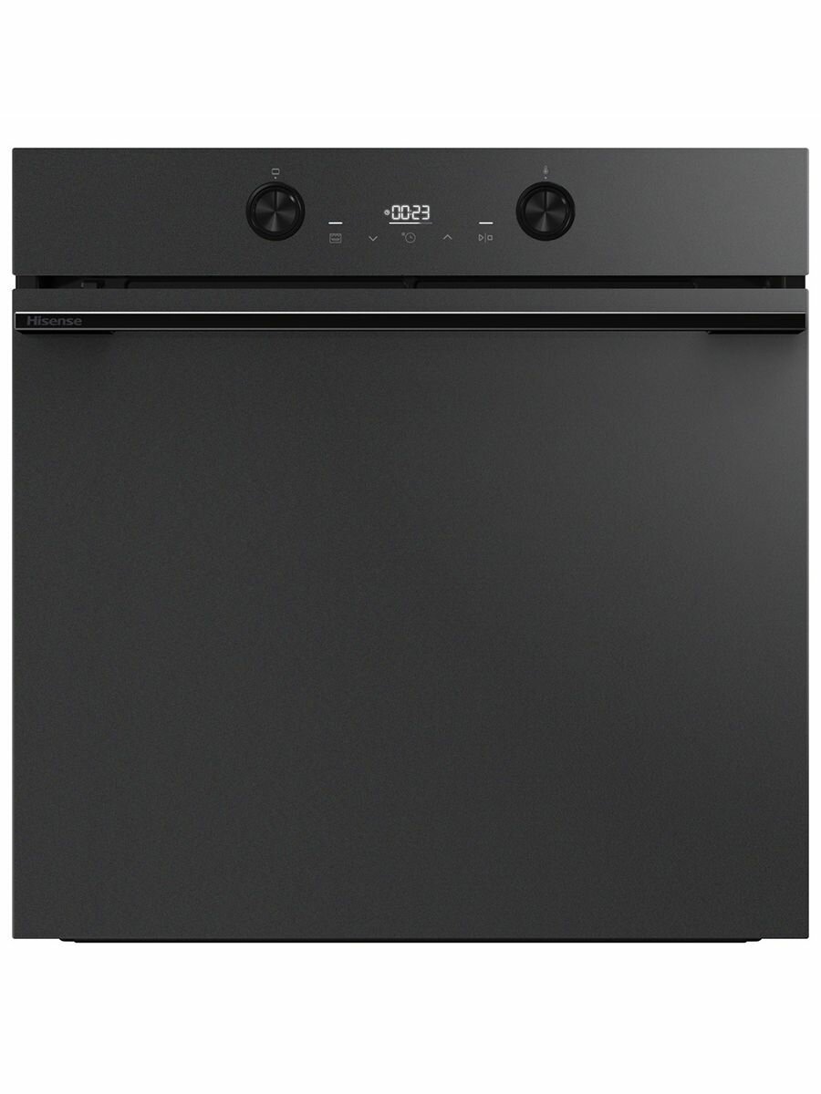 Духовой электрический шкаф Hisense BI64223EPMB, 78 л, 3500 Вт, 7 режимов, гриль, конвекция, телескопические направляющая, черный