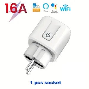 Умная Wi-Fi розетка White ewelink 16A