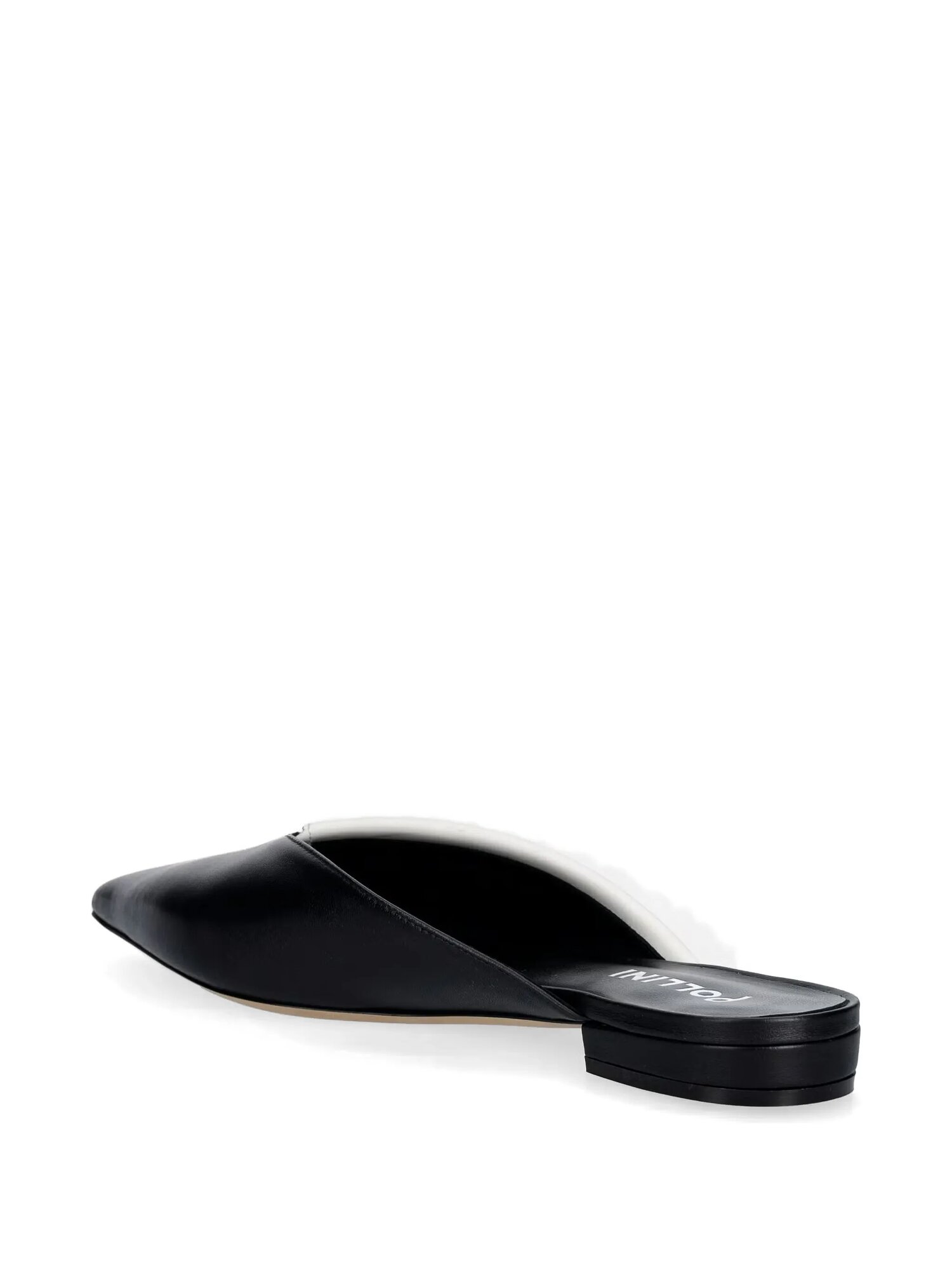 Мюли Pollini Pointed-toe leather mules, размер 38 EU — фото 1