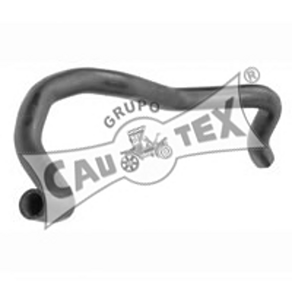 CAUTEX 026509 патрубок системы отопления renault: Megane (Меган) II 1.4 - 1.6 16v k4j lm1a - k4m lm1b, Scenic (Сценик)