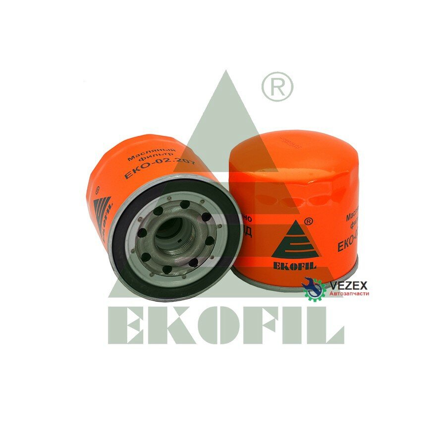 EKOFIL EKO02207 фильтр масляный!\ Isuzu Elf 4.6DiTD 99-03