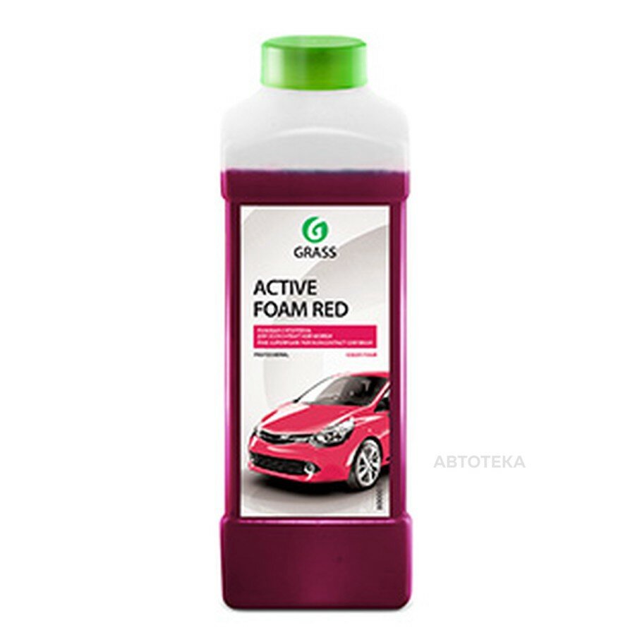 GRASS ACTIVE FOAM RED Ср-во для бесконт. мойки концентрат (1L) GRASS 800001