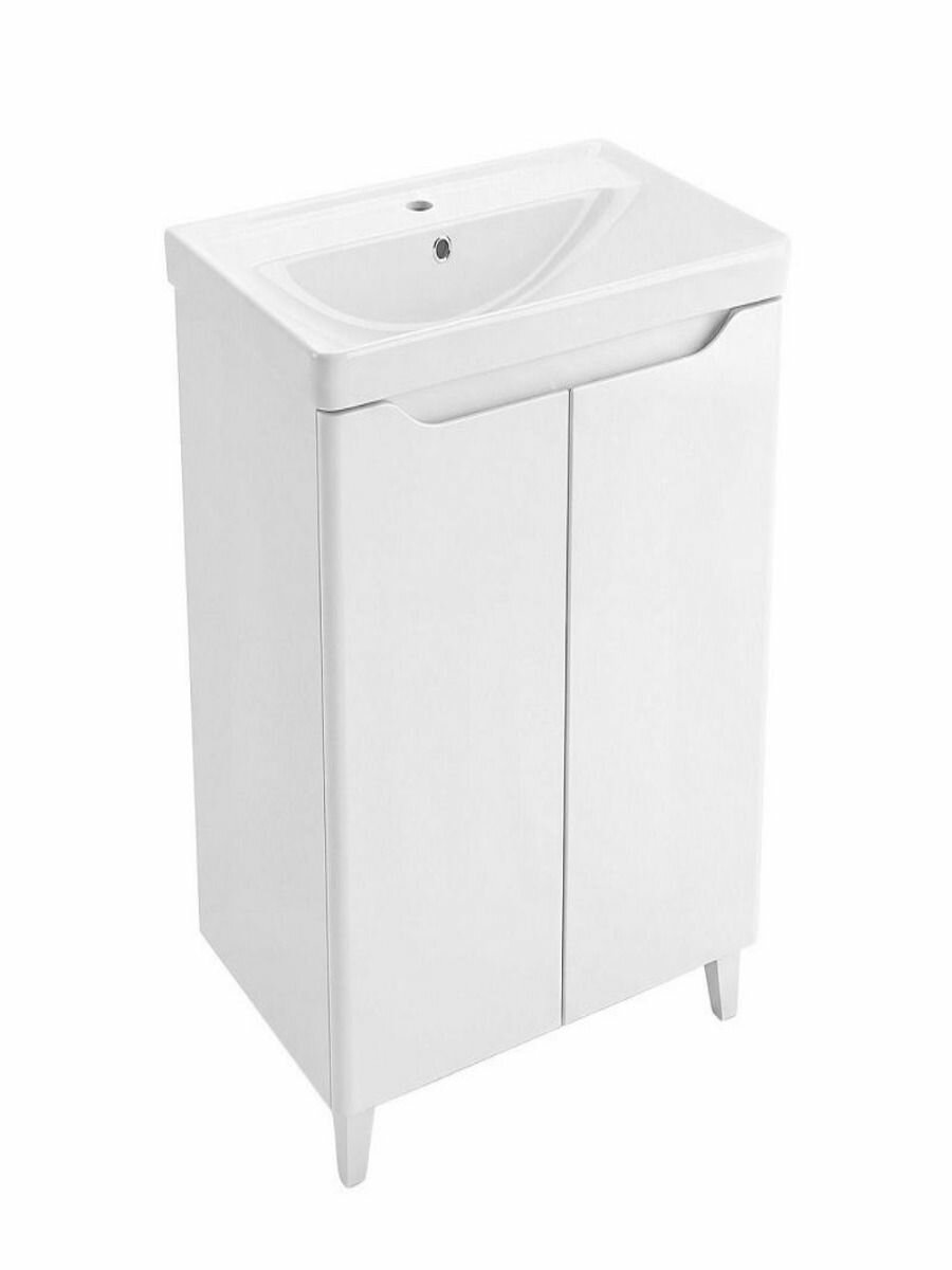 Тумба для ванной Azario Lotos 70 Н с раковиной Монте 70 CS00105741