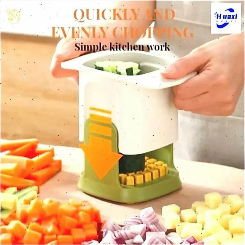 Овощерезка, терка, шинковка, нож для фигурной нарезки соломкой и кубиками картофеля фри, овощей и фруктов