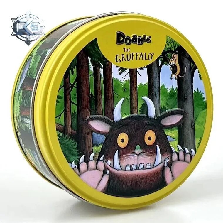 Настольная игра Доббль/ Дубль Spot it! Gruffalo- отличное развлечение для всей семьи и забавный подарок на !