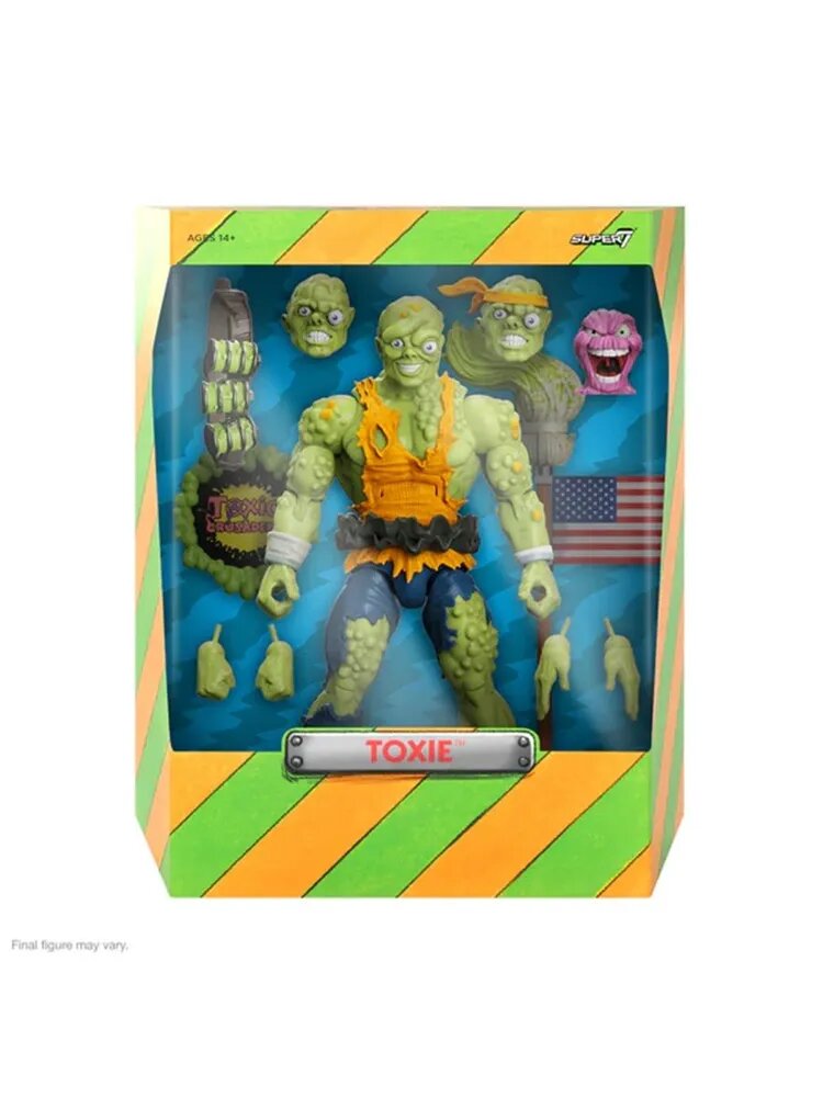 Фигурки Super7 Toxic Crusader ULTIMATES! Wave 3 Series Action Figure Toxie(7inches)