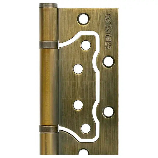 Петля Fuaro (Фуаро) универсальная без врезки IN4500W (500-2BB 100x25) мат. бронза матовая бронза