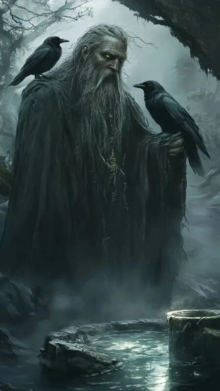 Алмазная Мозаика "Slavic mythology" 40х50 См Алмазная Вышивка / Картина Стразами Подарков / Украшения/Бескаркасный