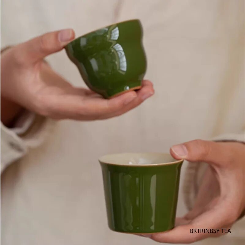 Керамическая чайная чашка, 35мл, 5.4x4.7см, Цвет: Teacup A