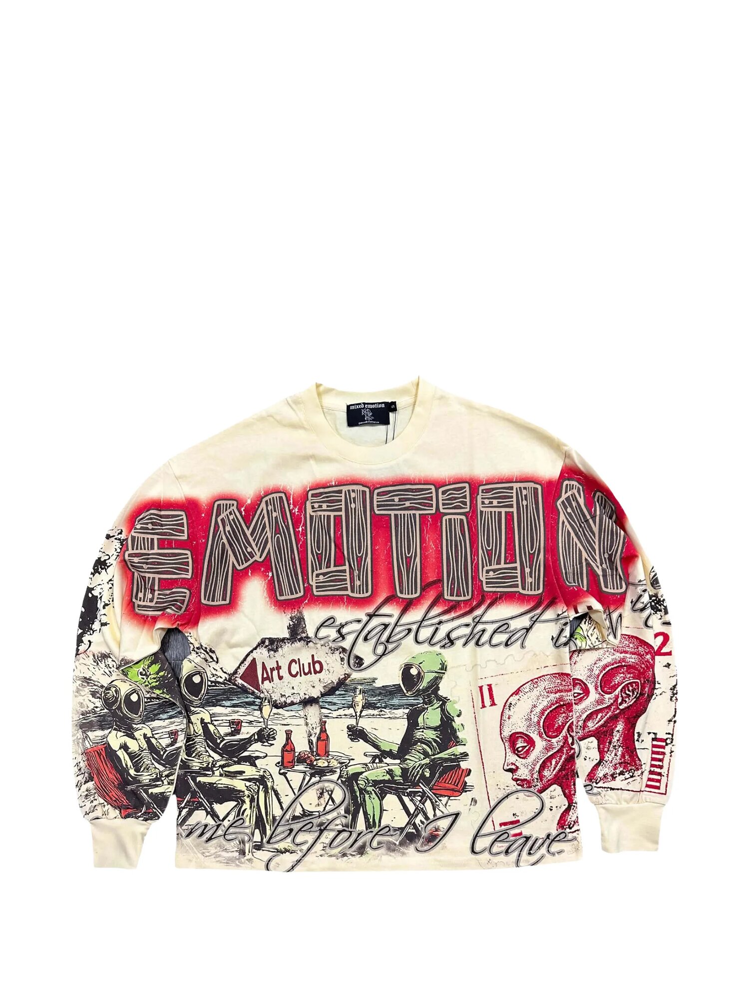 Толстовка  Art Club graphic-print sweatshirt
