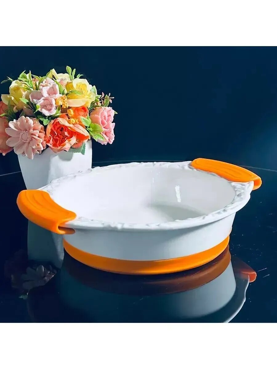 Форма для запекания фарфор, 22,5x22,5 см
