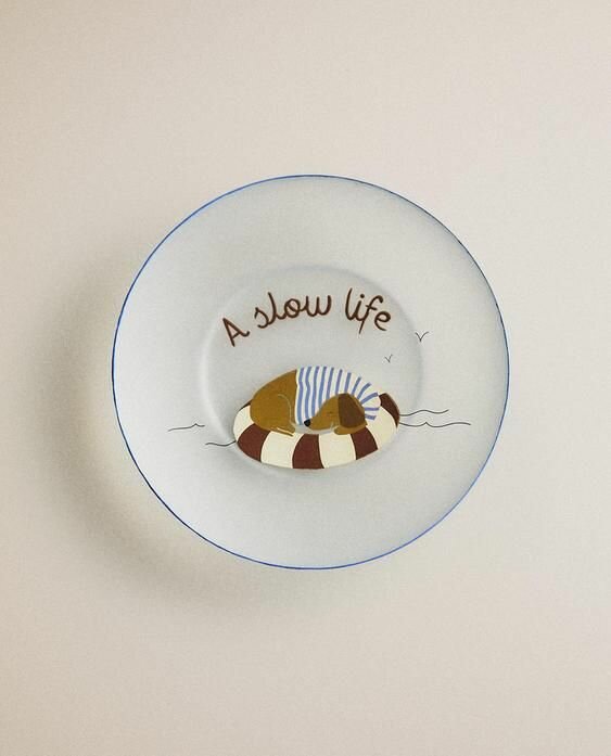 Детская мыльница ZARA HOME THE SUMMER CLUB 9601/105/400, 2 х 9 х 14 см, разноцветный