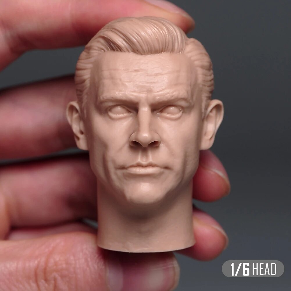 Неокрашенная голова 1/6 MAK, Style 22