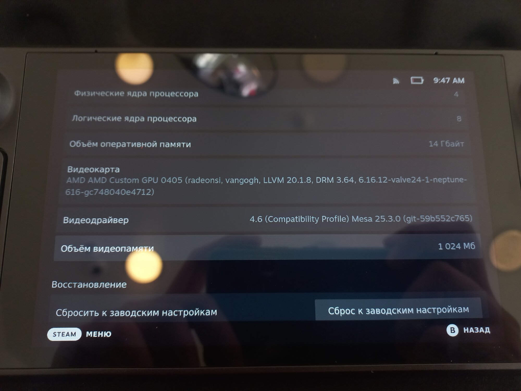 Steam Deck 64ГБ
