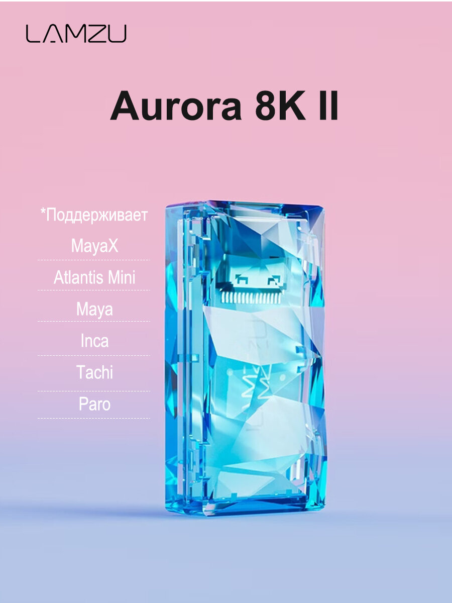 Приёмник LAMZU 8K II Dongle для мыши, USB-ресивер 8000 Гц, для MAYA, Atlantis Mini, Thorn