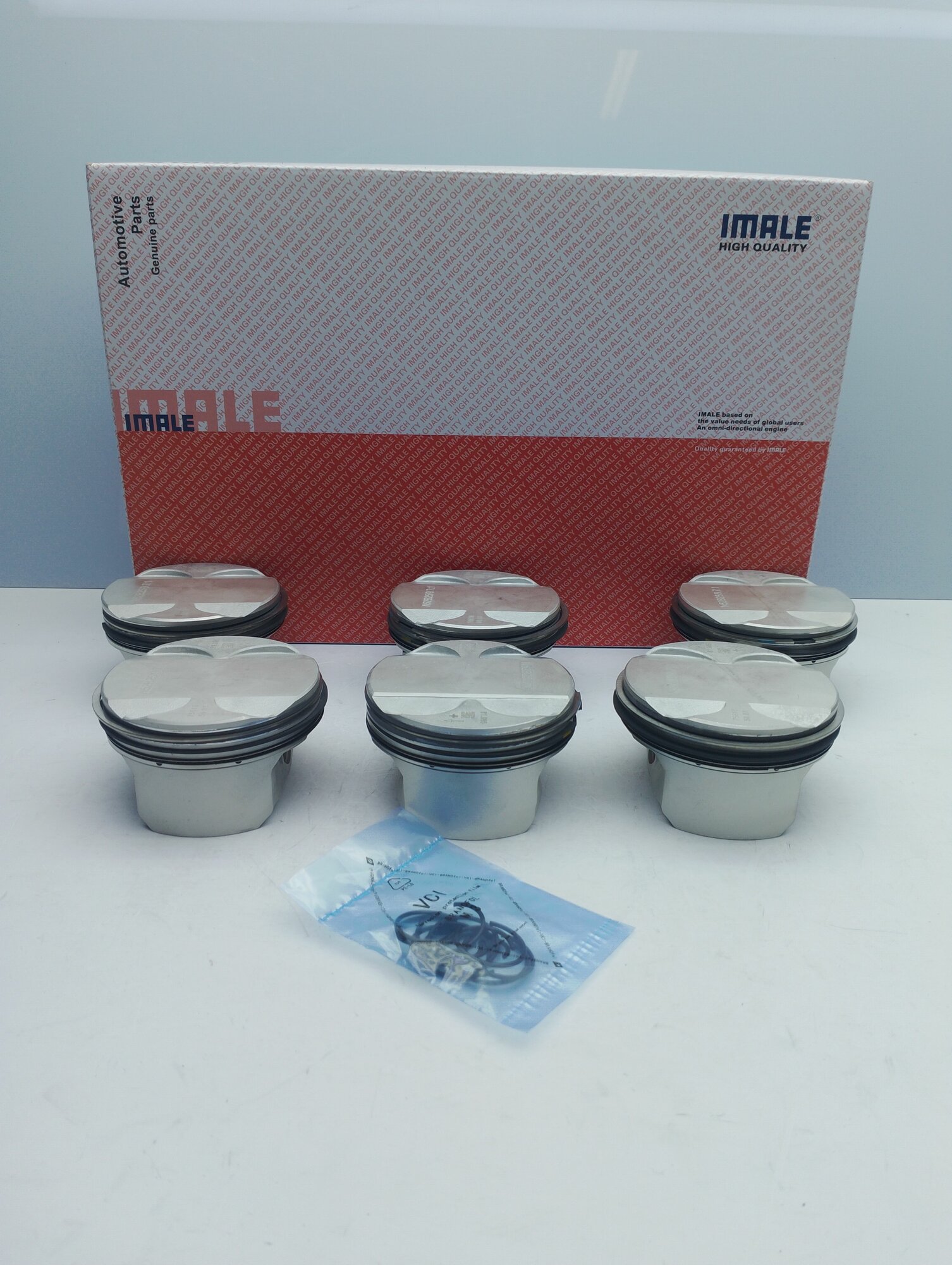 Комплект новых поршней BMW N52B25 (Old model) IMALE/IMLENG I04001005 11257561850