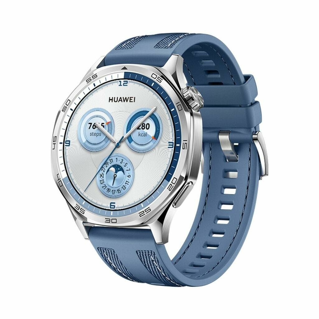 Умные часы Huawei Watch GT 5, 46 mm, VLI-B19, Woven Blue (Голубой)