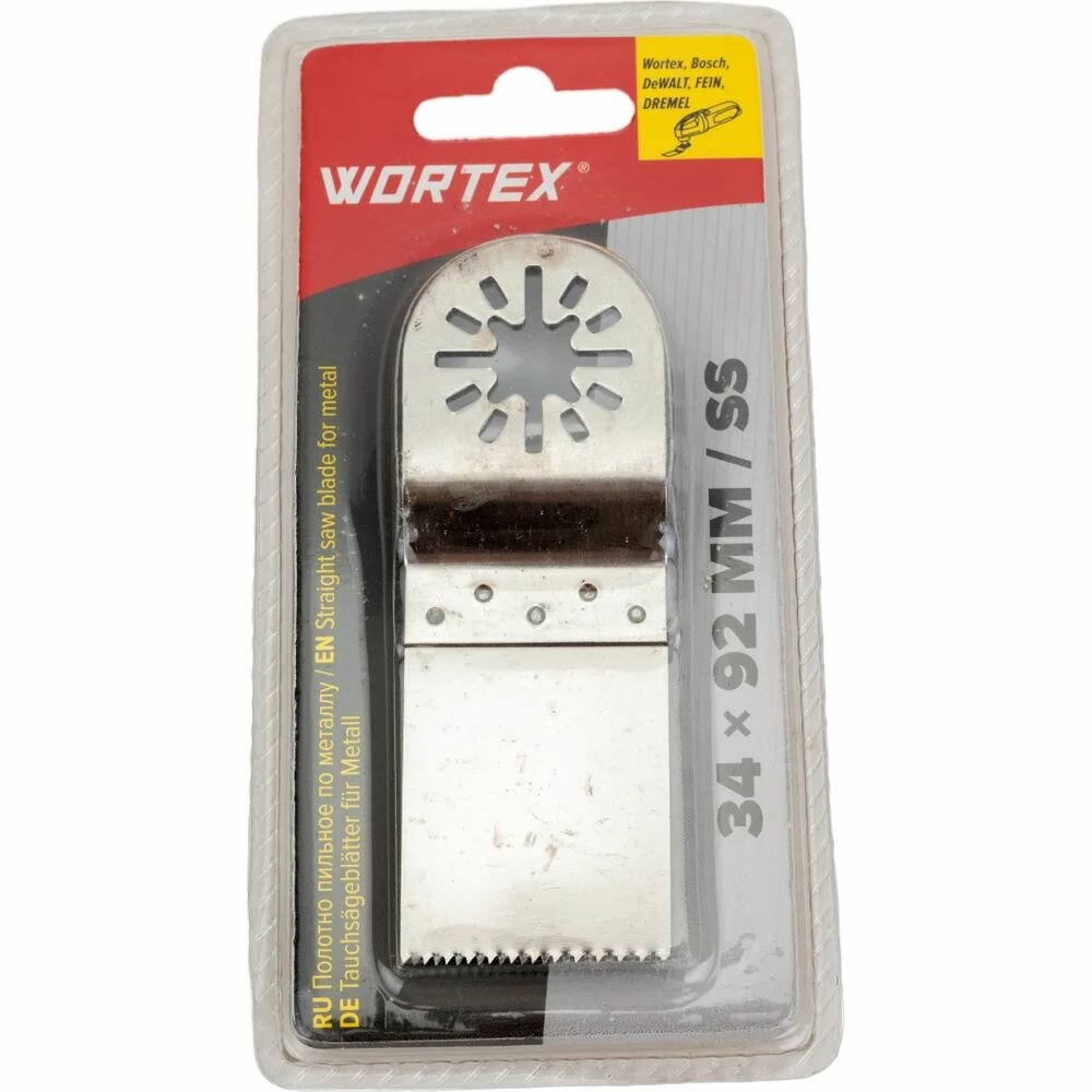 Полотно пильное по металлу 34x92 мм WORTEX SMS3492M2018