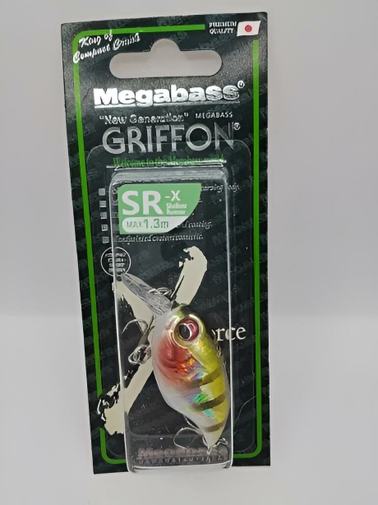 Воблер Megabass GRIFFON SR-X 43мм 8г Крэнк для Щуки Глубина 1.3м Япония