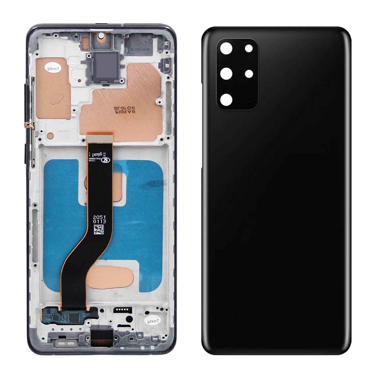 TFT для Samsung Galaxy S20 Plus G985F SM-G985F/DS ЖК-дисплей цифровой сенсорный Black Frame Cover